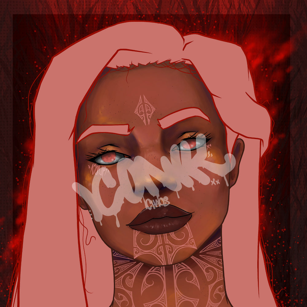 Ngā Atua Wāhine, Mahuika A4 print – IconikChaos